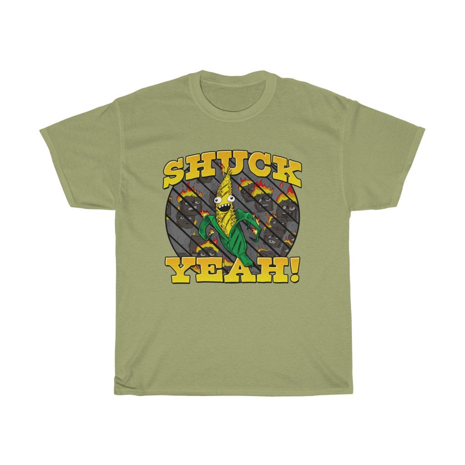 Shuck Yeah - Corny Shirt, Funny Food, Teenager Gift, Farmer Present ...