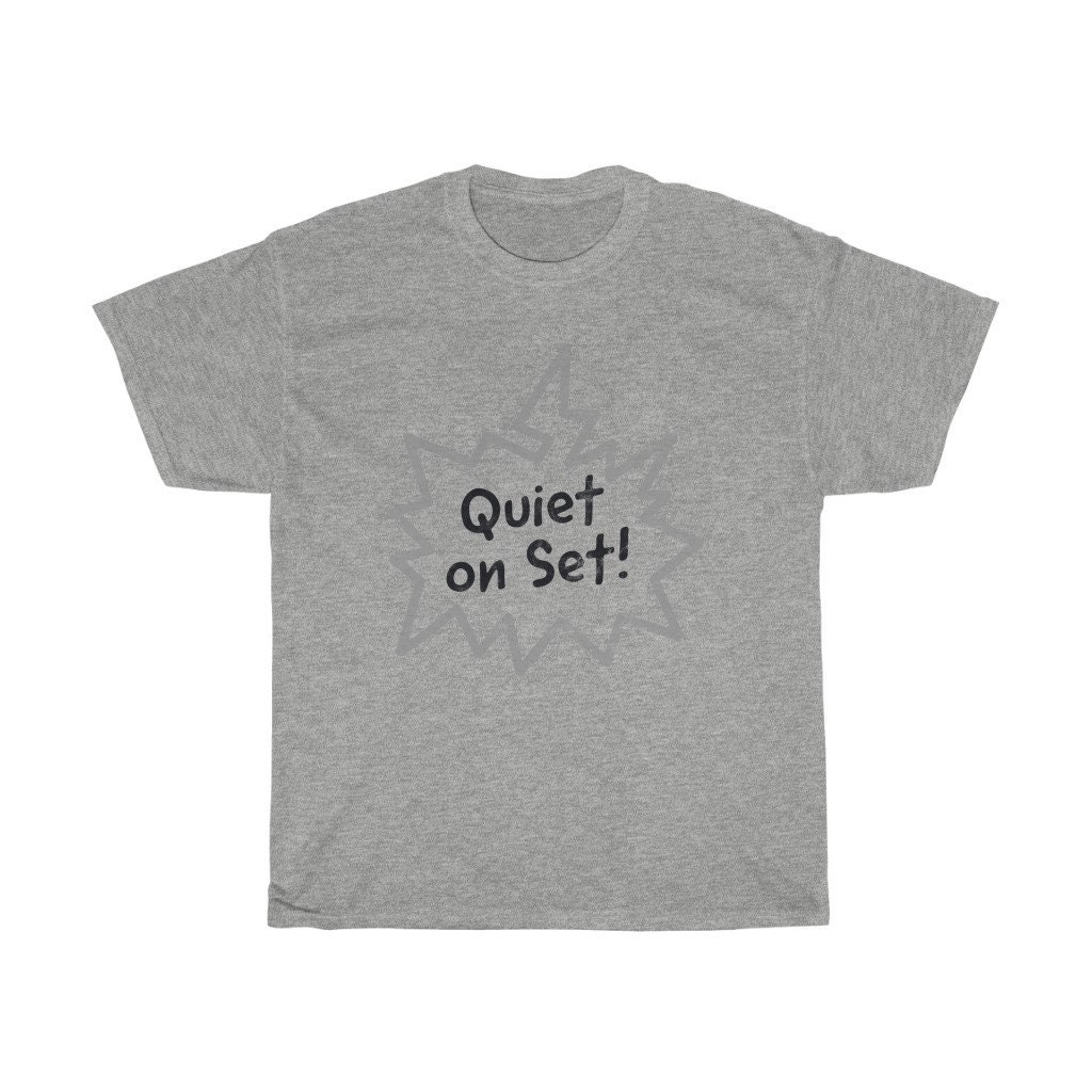 Quiet on Set! - Video and Film Production Shirt, Audio, Director ...