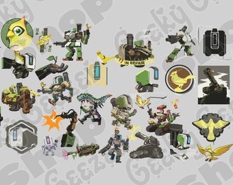 Overwatch Bastion Svg - Etsy