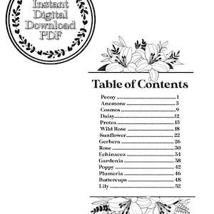 Learn to Draw Flowers Step by Step - PDF Download - Etsy