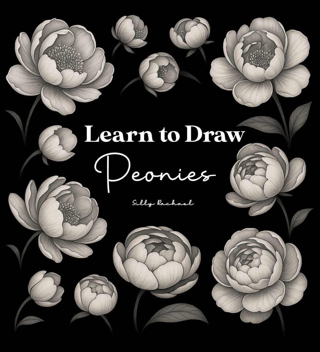 Learn to Draw Peonies - Etsy