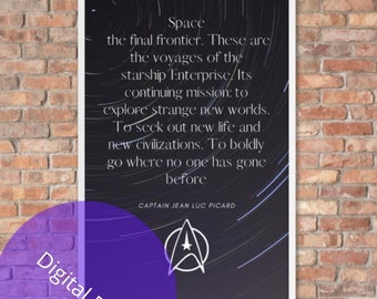 Star Trek Quote | Etsy