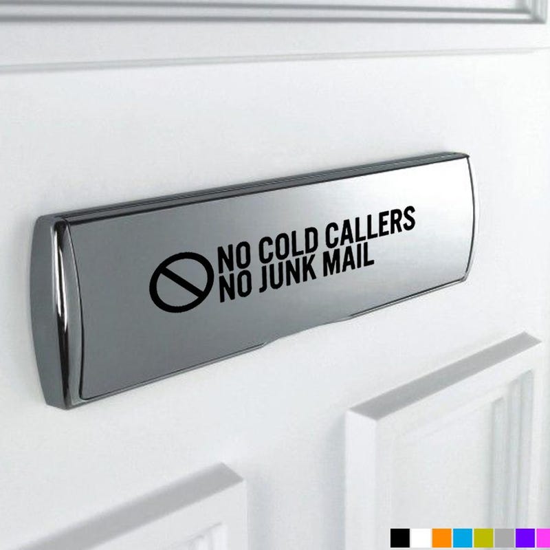 No Cold Callers Sign - Etsy UK