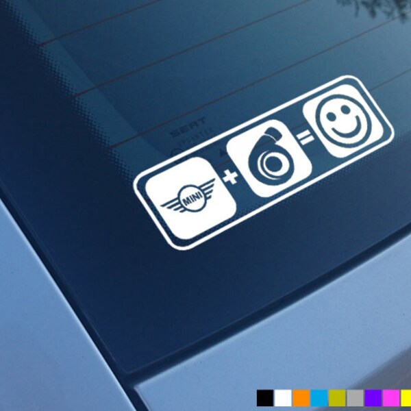 Funny Mini Cooper Decals - Etsy