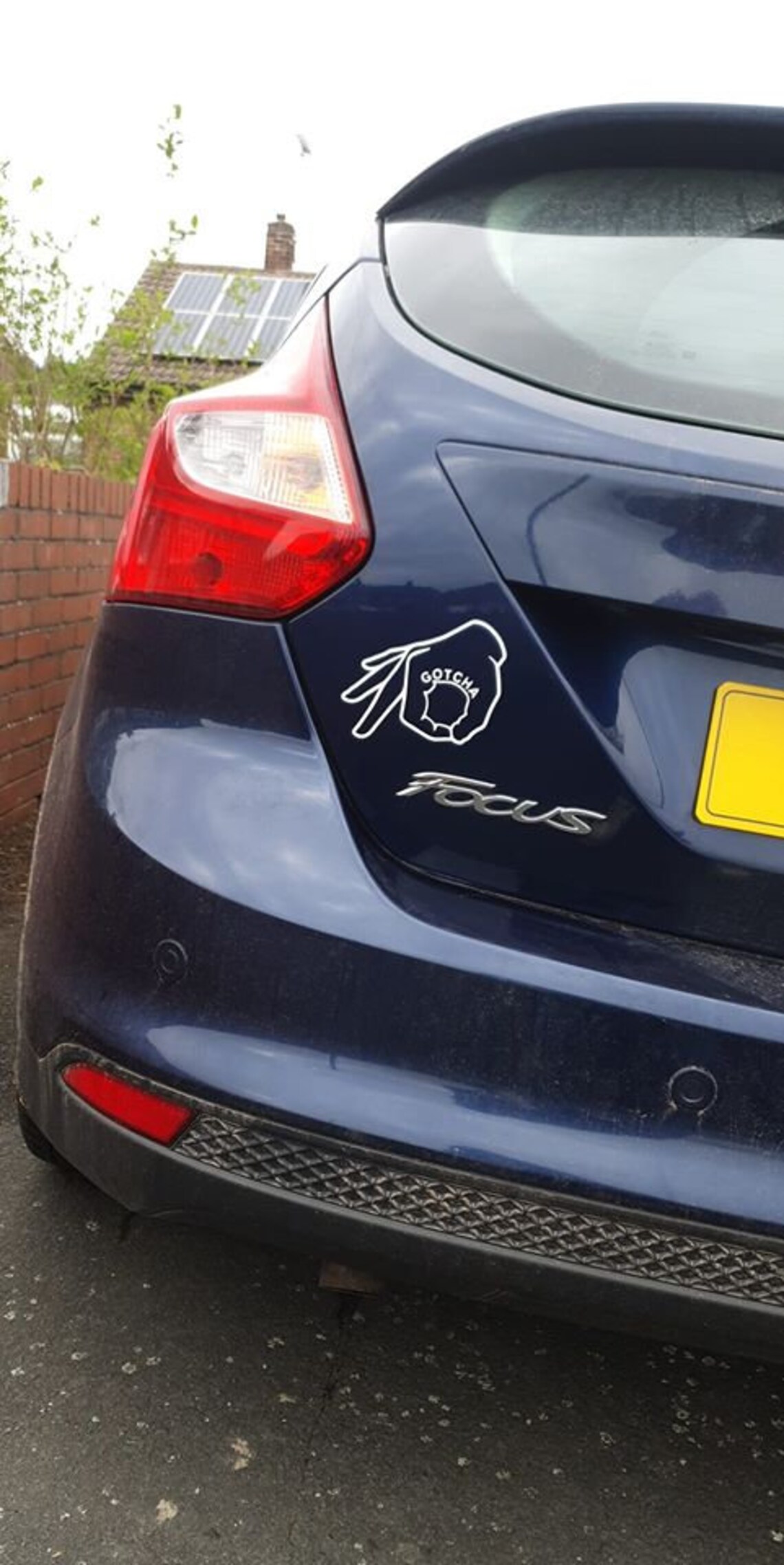 GOTCHA Car Sticker Decal Vinyl Bumper Window Funny | Etsy