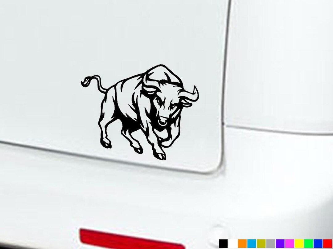 SPANISH BULL TORO Stickers Decals Bumper Window Vinyl Laptop Van Funny ...