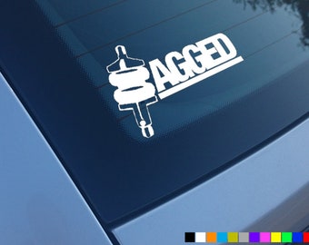 Bagged Car Decal - Etsy