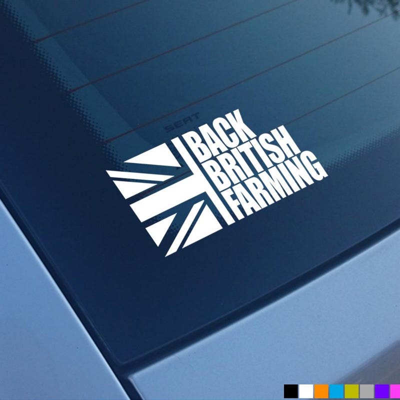 Red and Back Car Decal - Etsy UK