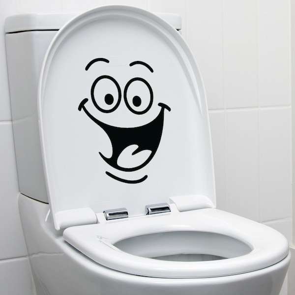 Toilet Seat Decal - Etsy