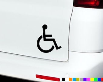 WHEELCHAIR ACCESS REQUIRED Car Sticker Decal Window Door | Etsy
