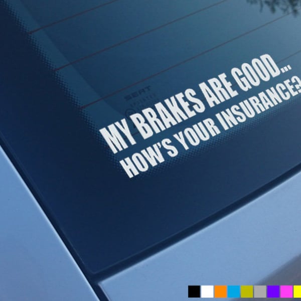 Funny Car Decal - Etsy