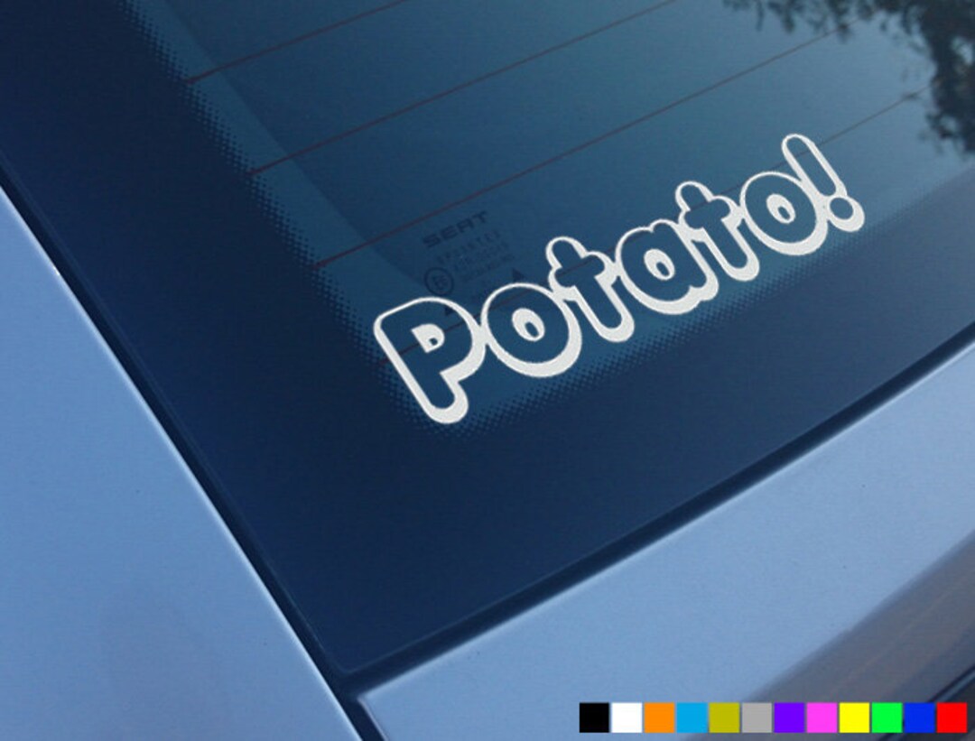 POTATO! KEITH LEMON Car Sticker Decal Vinyl Bumper Window Funny - Etsy