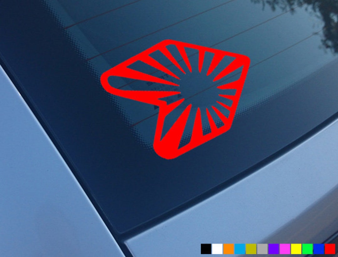 JDM RISING SUN Car Sticker Decal Vinyl Bumper Window Funny Jap Drift - Etsy