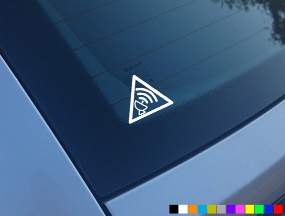 2x GPS TRACKER SYMBOL Car Sticker Decal Vinyl Bumper Window - Etsy