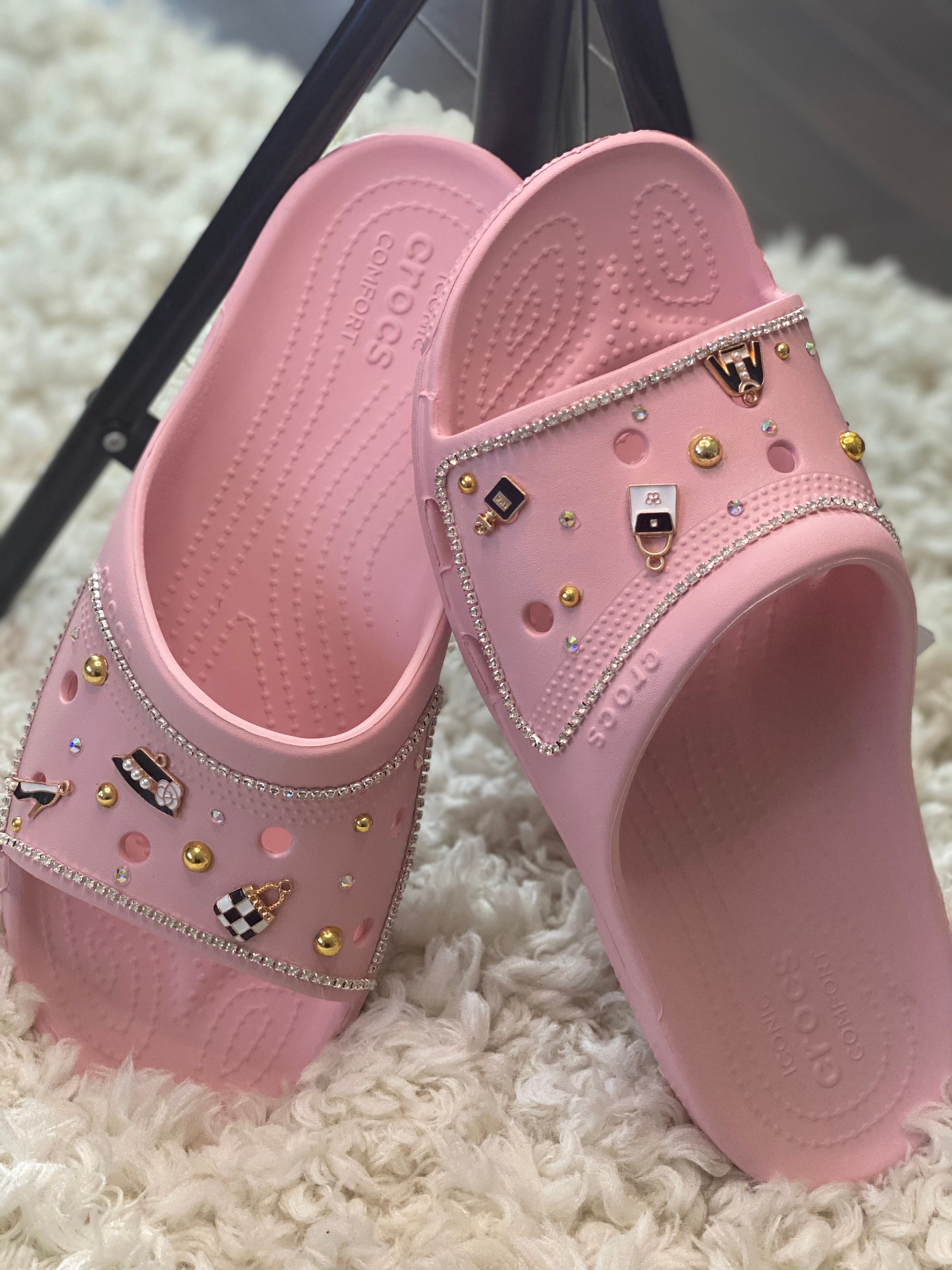 Custom Croc Slides - Etsy