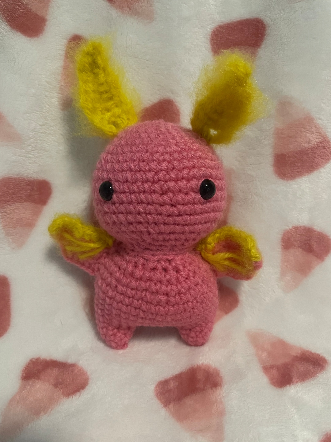 Pink Lemonade Moth Plushie - Etsy