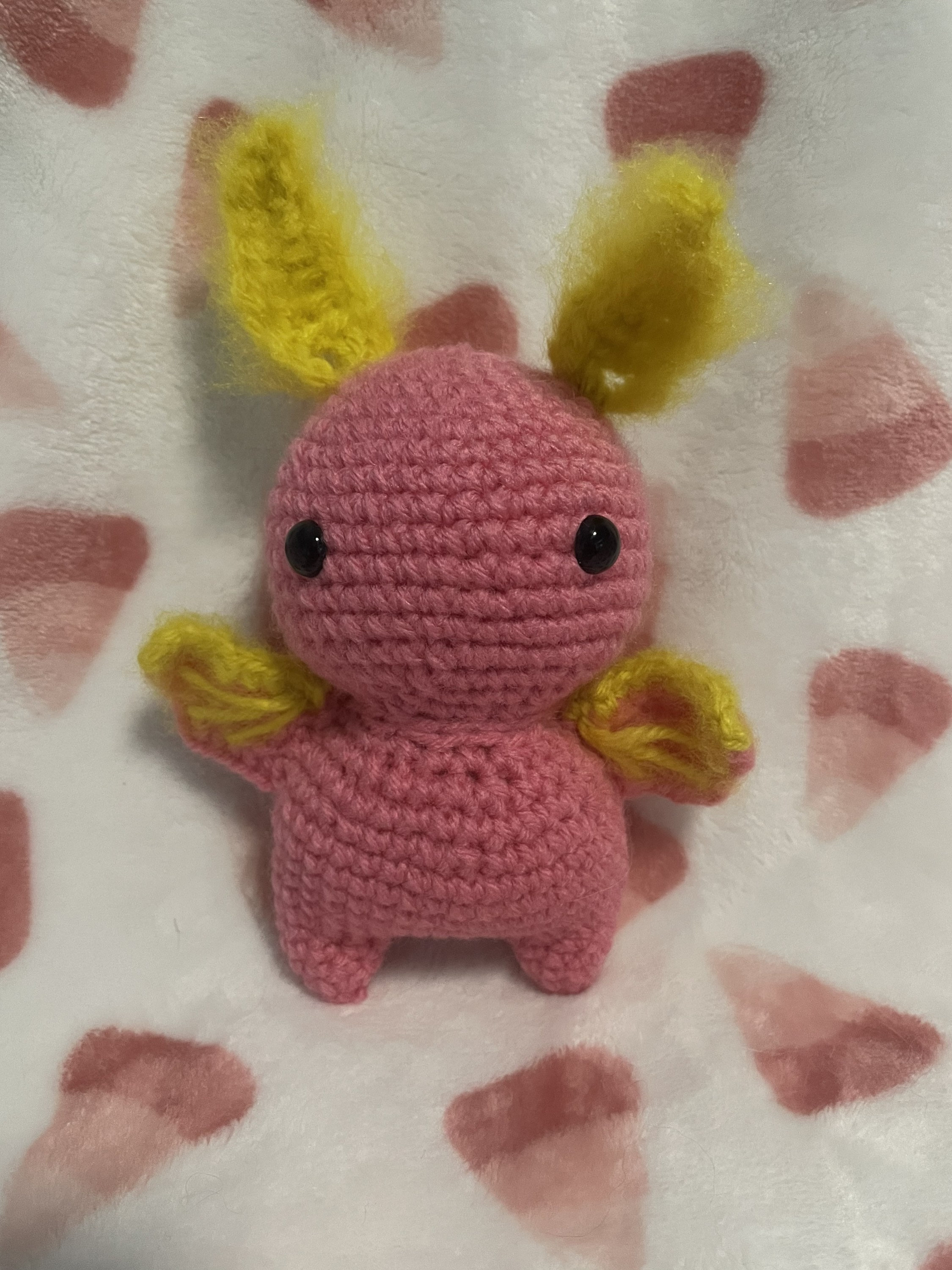 Pink Lemonade Moth Plushie - Etsy