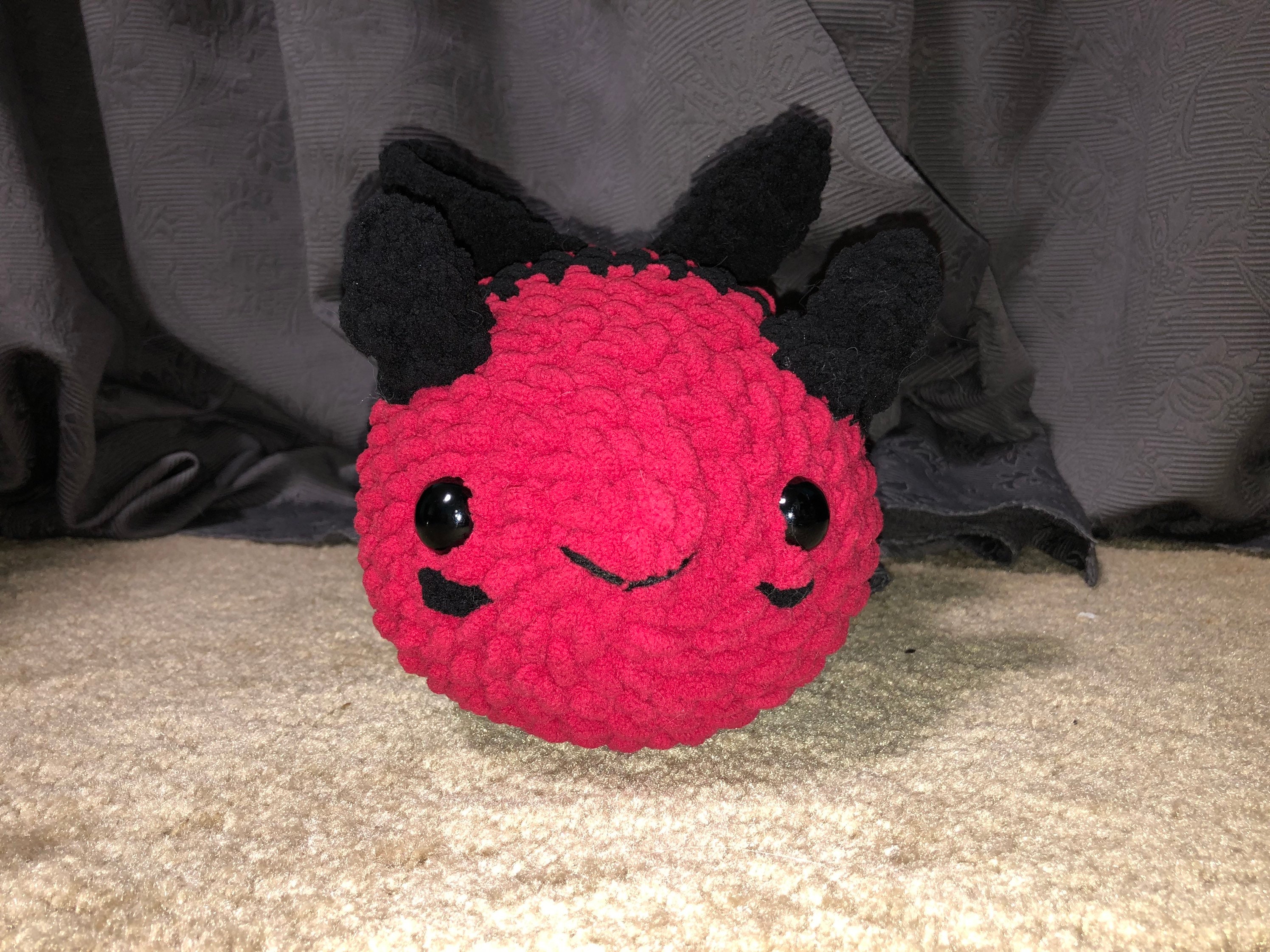 Devil Halloween Crochet Bee Amigurumi Toys Stuffed Animals & Plushies ...