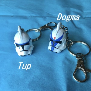 Clone Trooper Helmet Keychains - Etsy