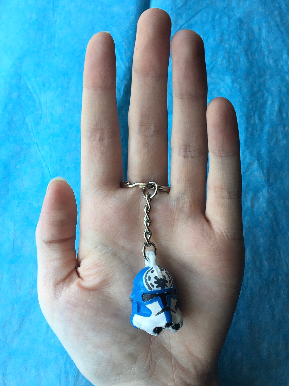Clone Trooper Helmet Keychains | Etsy