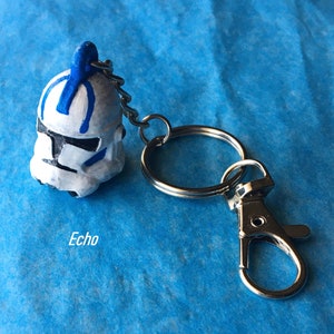Clone Trooper Helmet Keychains - Etsy