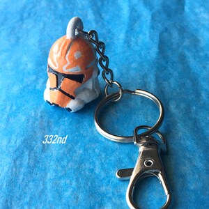 Clone Trooper Helmet Keychains - Etsy