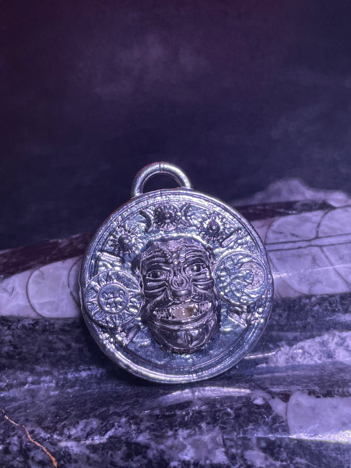 Pazuzu Sumerian Amulet, Handmade Sterling Silver Pendant - Etsy