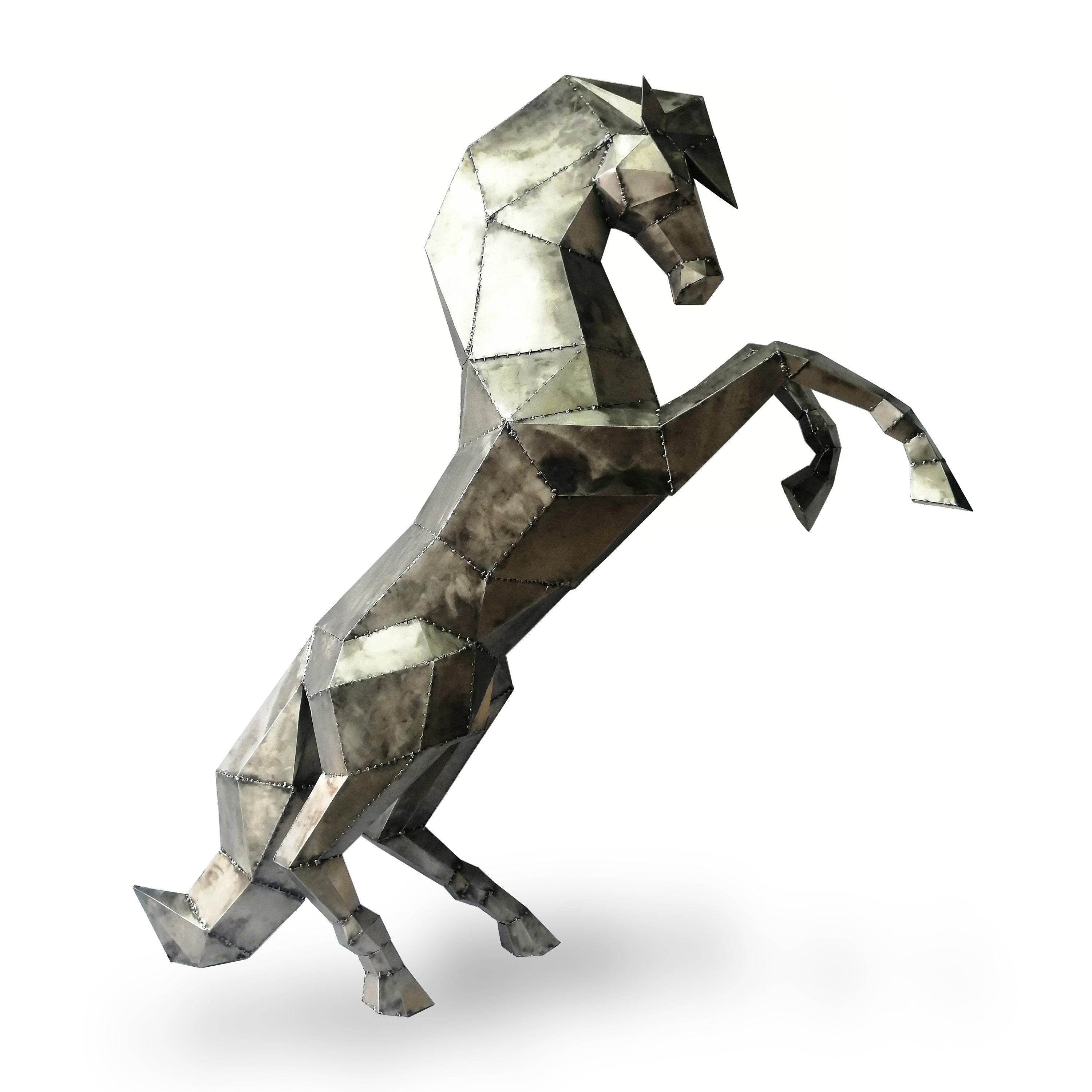 Metal Horse Sculpture, Metal Sculpture Horse, Metallic Horse Sculpture ...