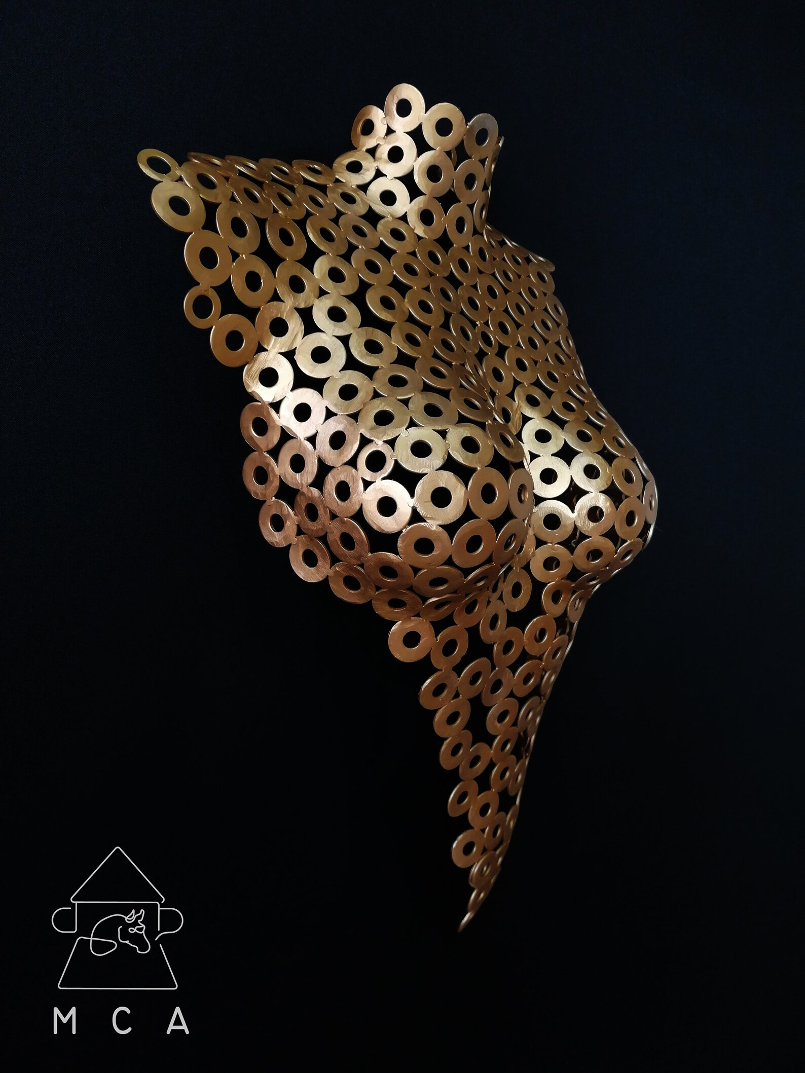 Torso Doodle Abstract Sculpture Metal Art Torso Interior Decor - Etsy