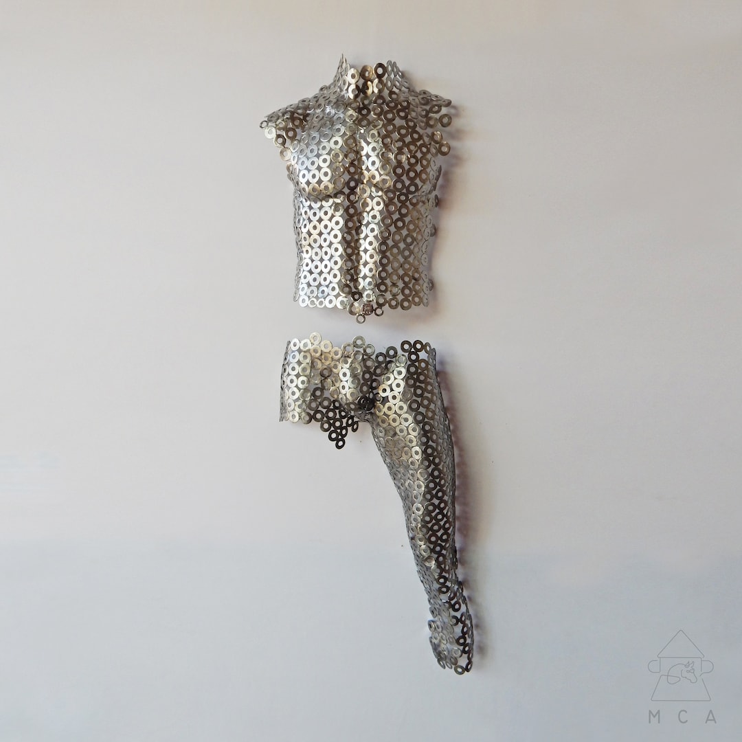 Torso Golden Life-size Metal Torso Sculpture: Stunning Art for Home ...