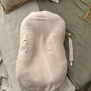 Snuggle Me Organic, MUSLIN Cover for Snuggle Me Organic , Handmade ...