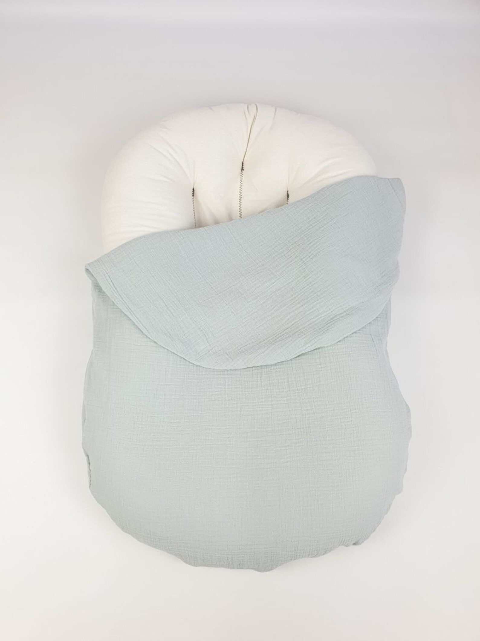 MUSLIN COVER for Snuggle Me Organic , Handmade Cover , Cotton Satin ...