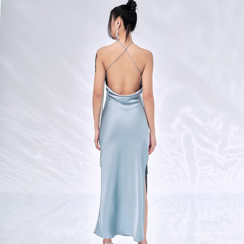 Cowl Back Dress - Etsy