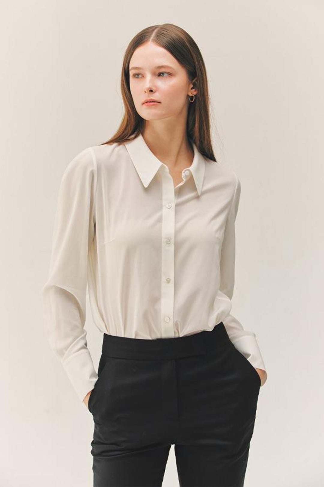 Custom Made Silk Buttons up Shirt, Handmade Long Sleeve Button up ...