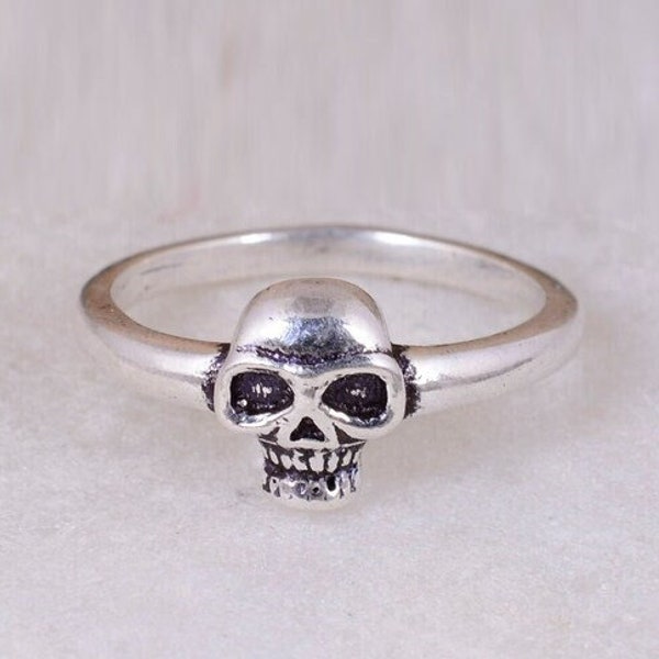 Human Skull Ring - Etsy