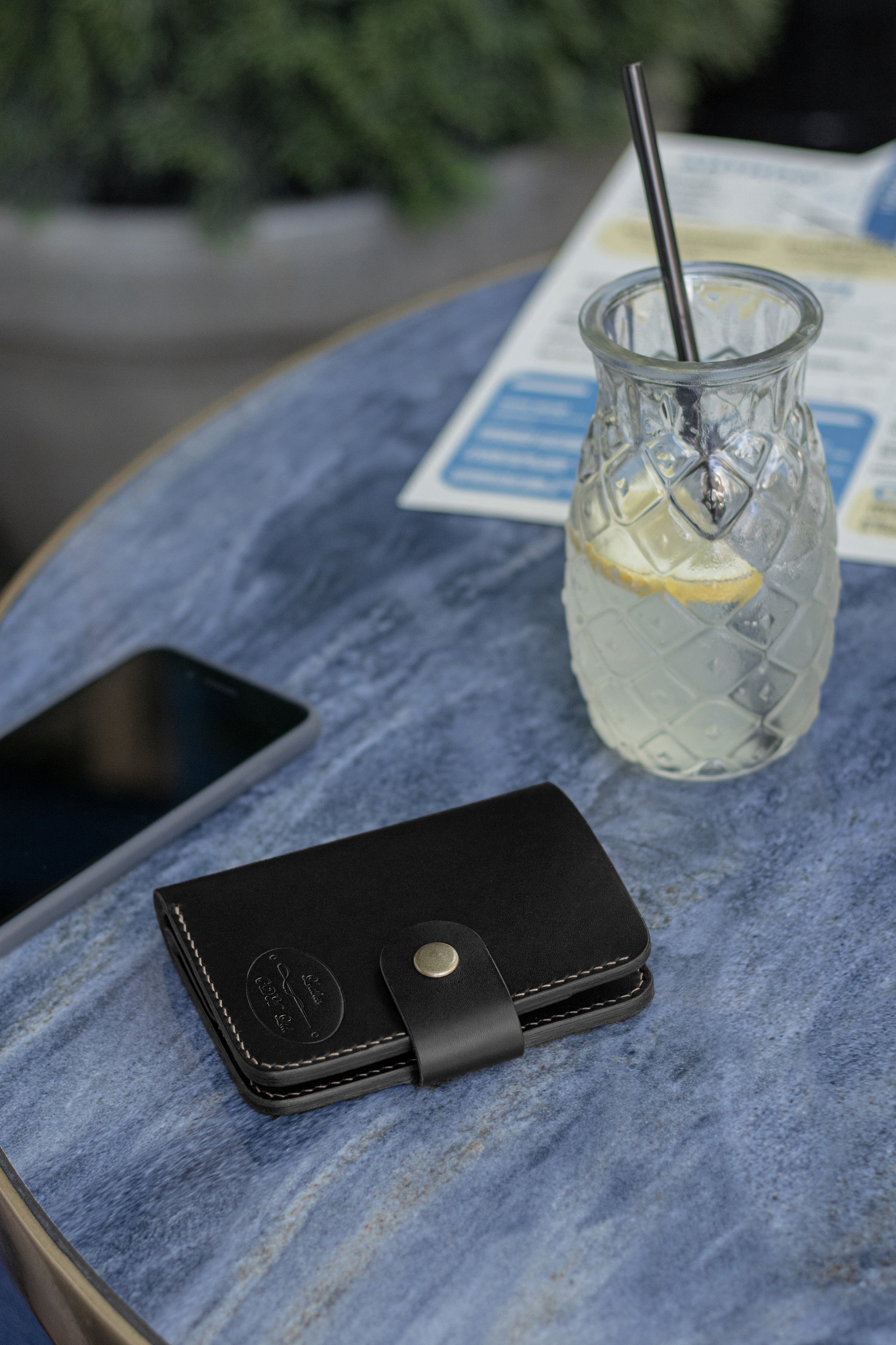 Bifold Wallet, Mens Leather Wallet, Cash Wallet, Anniversary Gifts ...