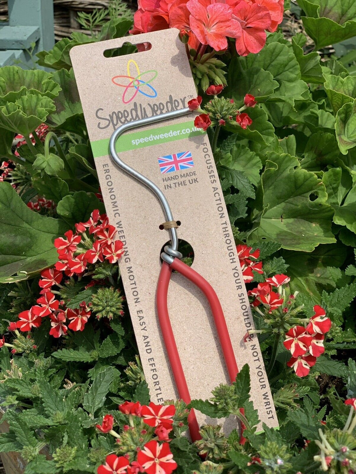 Speedweeder™ Classic Red Handled Weeding Tool - Speedweeder - Speed ...