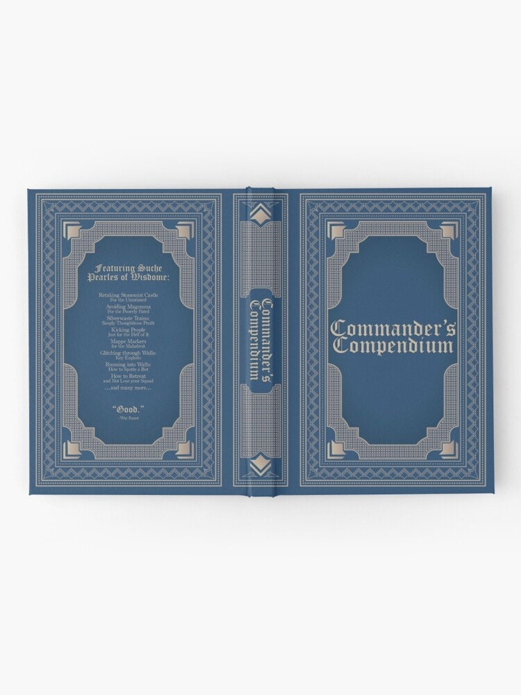 Guild Wars 2 Book Commanders Compendium Hardcover Journal - Etsy
