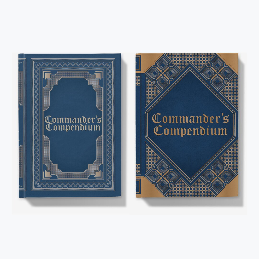Guild Wars 2 Book Commanders Compendium Hardcover Journal - Etsy