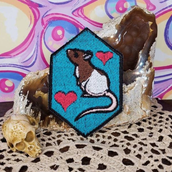 Rat Embroidery - Etsy