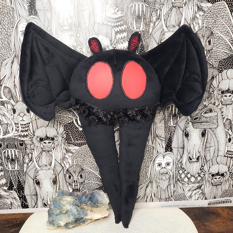 Mothman Plush - Etsy