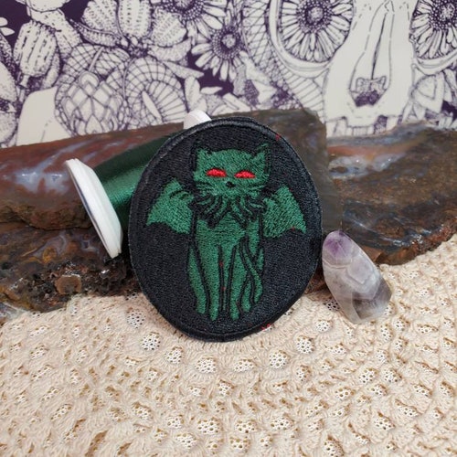 Cthulhu Patch Embroidered Patch Iron on Patch - Etsy
