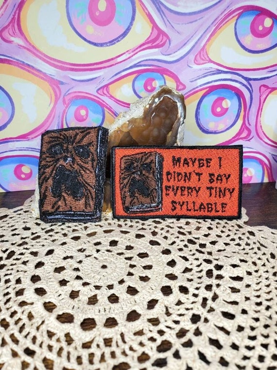 Necronomicon Evil Dead Embroidered Patch | Etsy