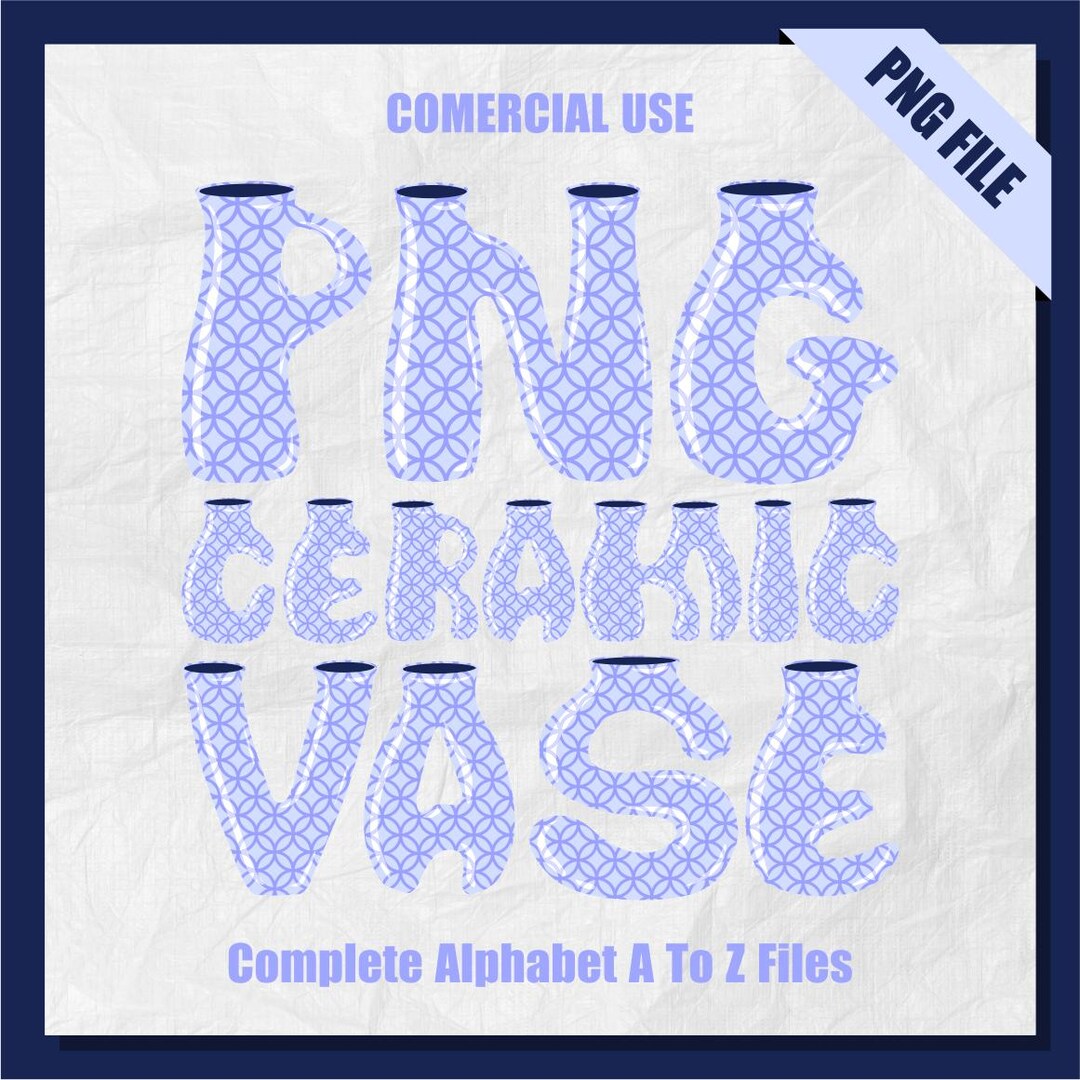 Vase Clipart, Vase Letter PNG, Vase Alphabet, Ceramic Vase, Alphabet ...