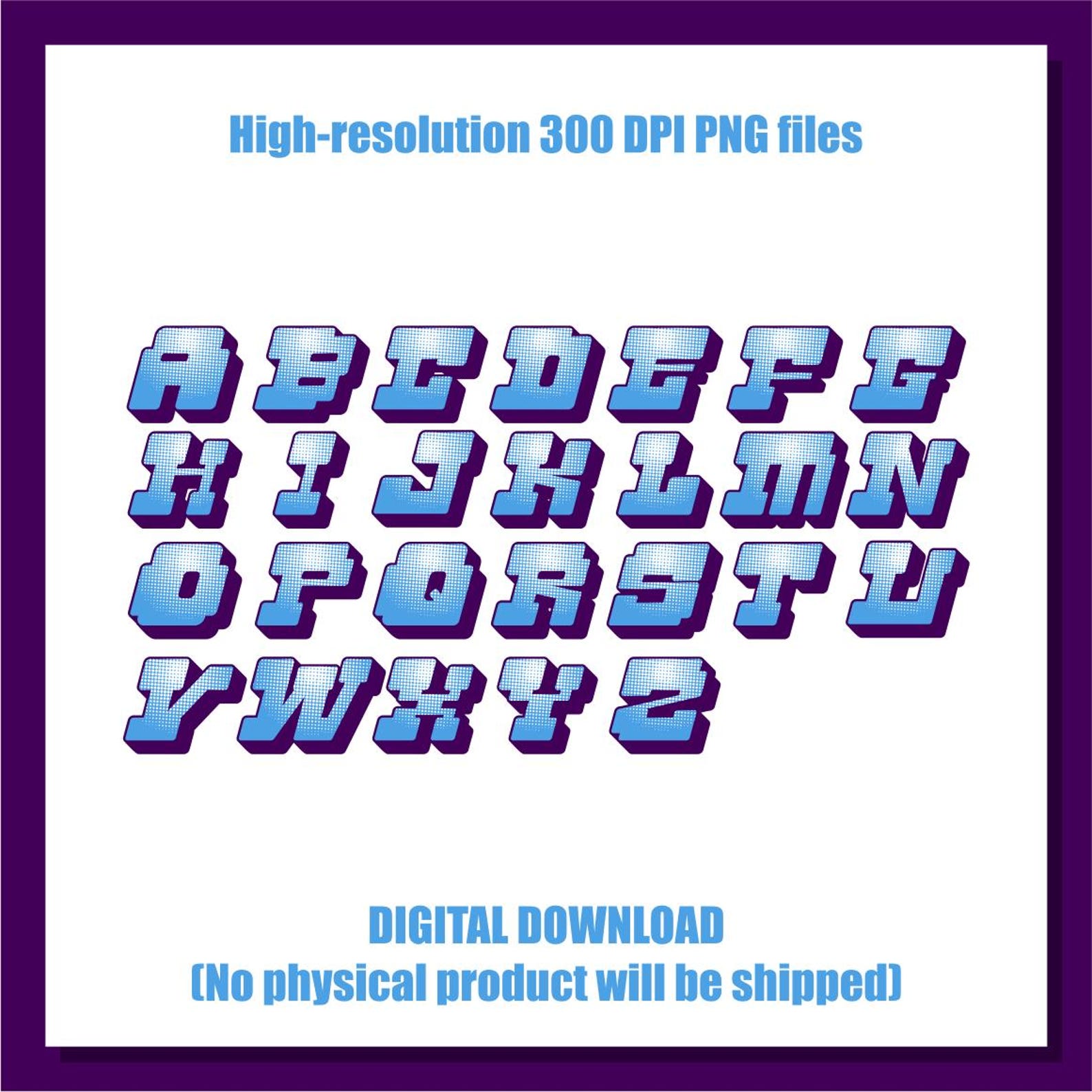 Y2K Retro Clipart, Y2K Retro Letter PNG, Y2K Alphabet, Alphabet Clipart ...