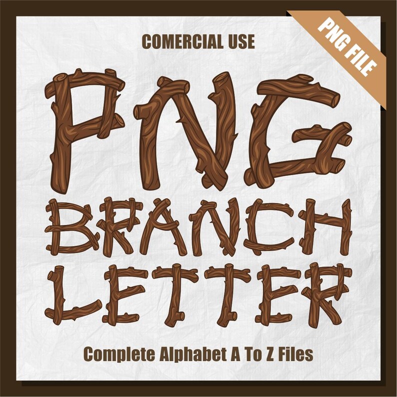 Branch Clipart, Branch PNG, Branch Alphabet, Branch Letter, Alphabet ...