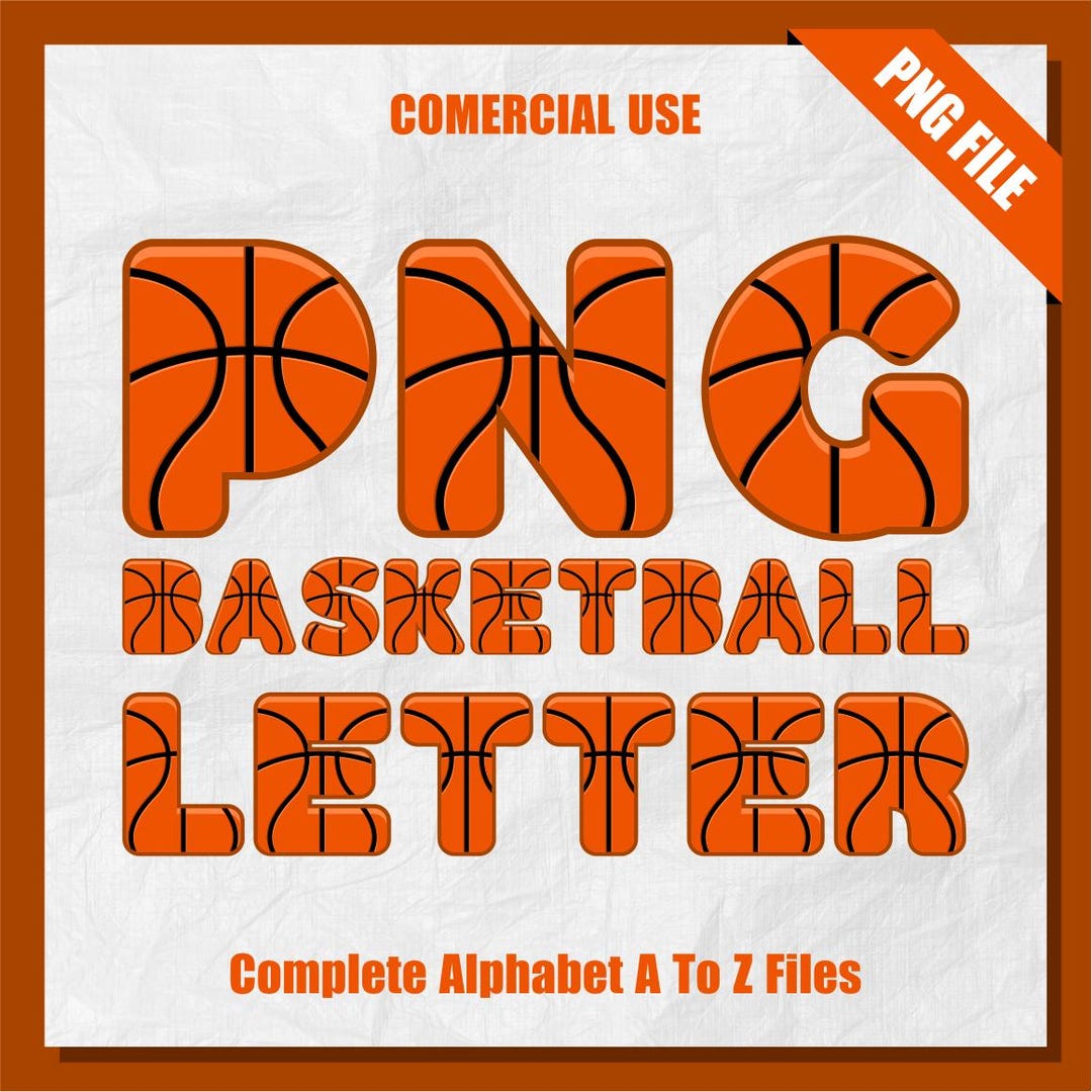 Basketball Clipart, Basketball Letter, Basketball Alphabet, Alphabet ...