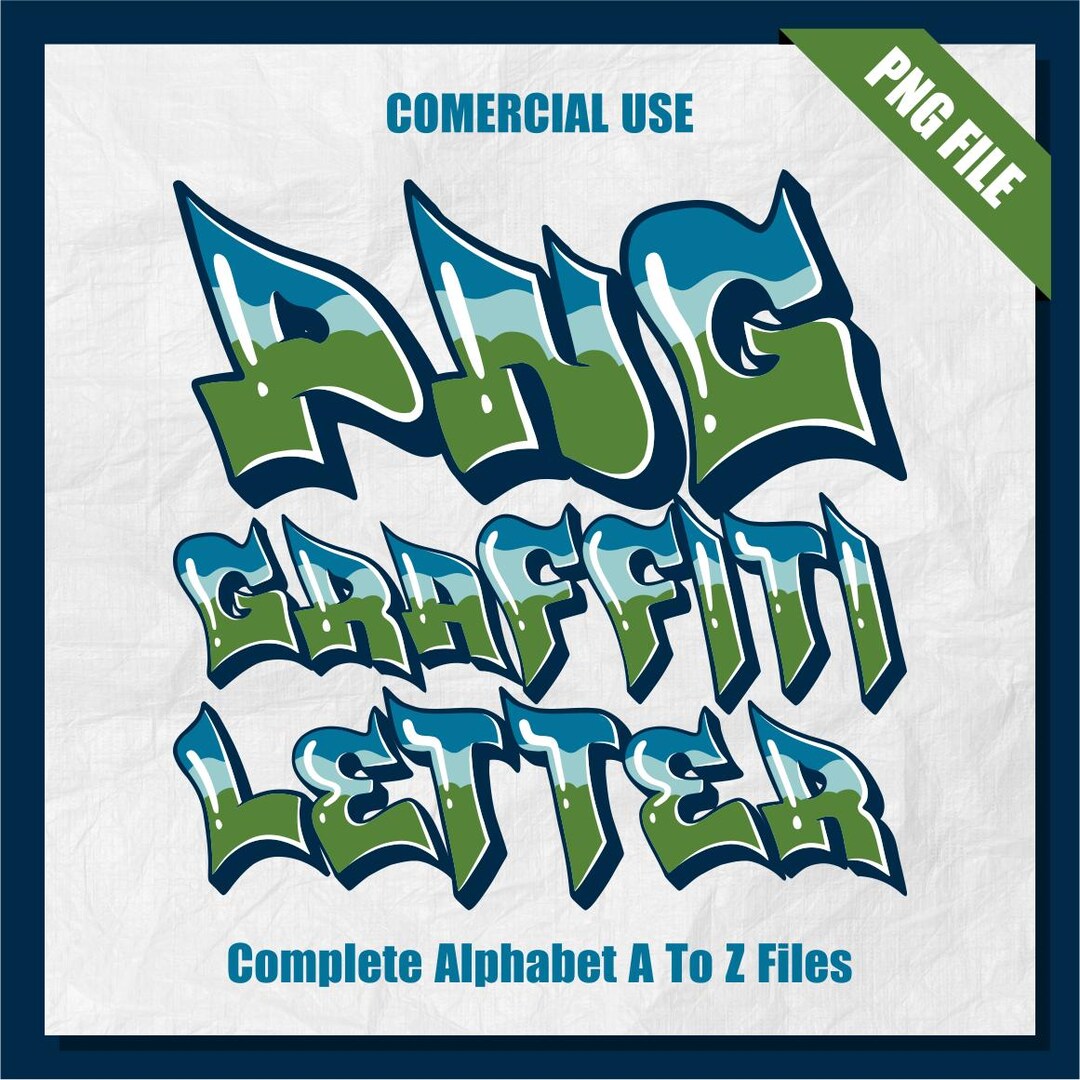 Graffiti Clipart, Graffiti Letter PNG, Graffiti Alphabet, Street ...