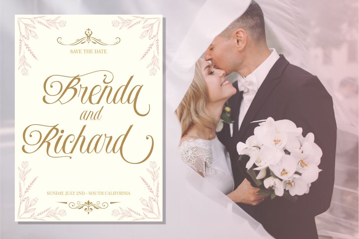 Monaveen Luxia Luxury Font Calligraphy Font Procreate - Etsy