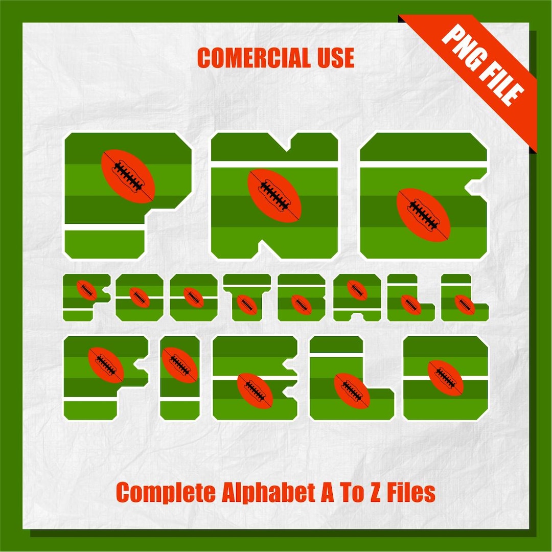 Football Field Clipart, Football Field Letter, Football Field Alphabet ...